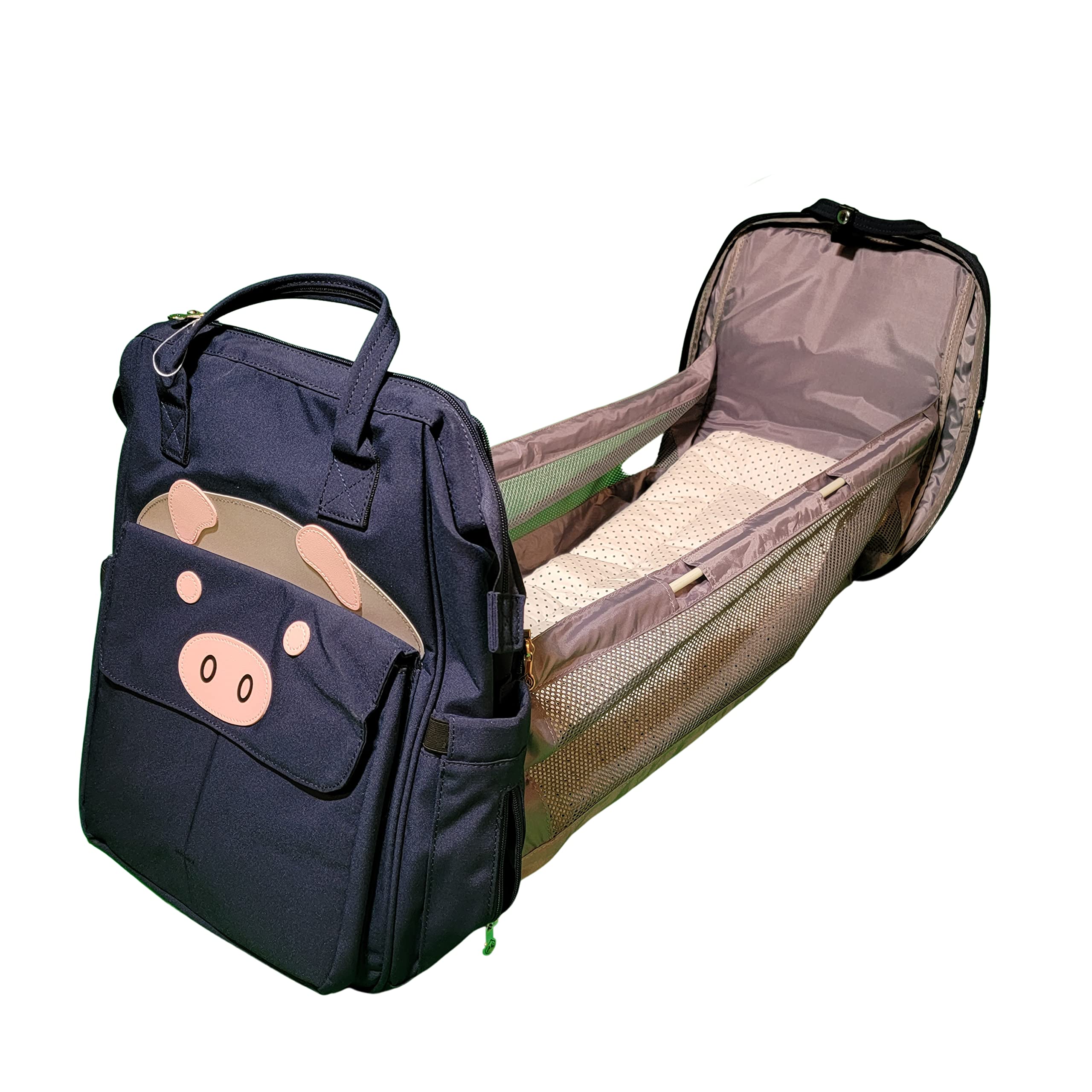 Multifunction babybag with Diaper Changing Station (Blue)