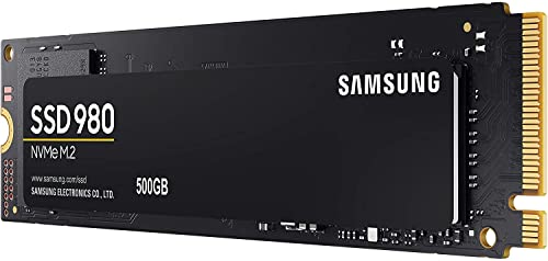 NATIVO HARVEST Sam-Sung 980 SSD M.2 NVMe/MZ-V8V500B / Interface Internal Solid State Drive with V-NAND Technology for Gaming, Heavy Graphics, Full Power Mode (500 GB)