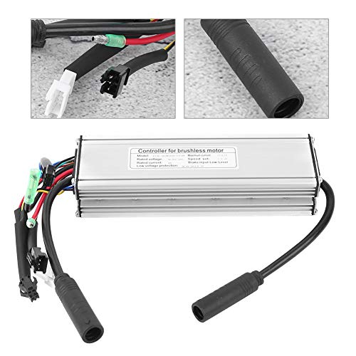 Shanrya Stable Electric Bicycle Controller, Double‑Drive Controller, Long Life Durable 17A for Bicycle Bike Parts E-Bike