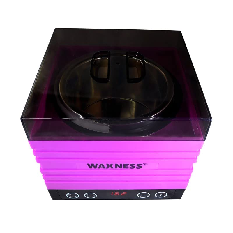 Waxness Wax Warmer W-CUBE Pink Digital 16 oz 1 lb