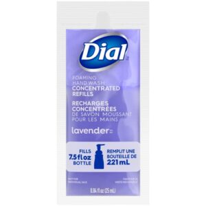 Dial Foaming Hand Wash Concentrated Refill, Lavender-scented, 8 pack, 6.72 fl oz