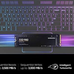 NATIVO HARVEST Sam-Sung 980 SSD M.2 NVMe/MZ-V8V500B / Interface Internal Solid State Drive with V-NAND Technology for Gaming, Heavy Graphics, Full Power Mode (500 GB)