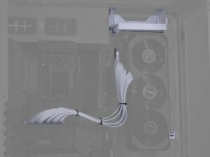 lian-li accessory o11de-2w upright gpu kit for o11dex white