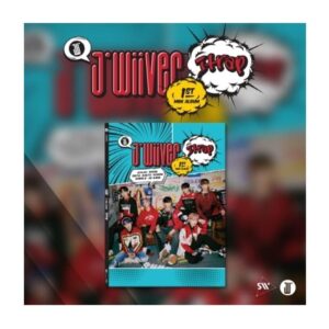 jwiiver jtrap 1st mini album cd+1p poster+119p photobook+2p photocard+1p sticker+1p polaroid+1p postcard+1p life 4cut+tracking kpop sealed