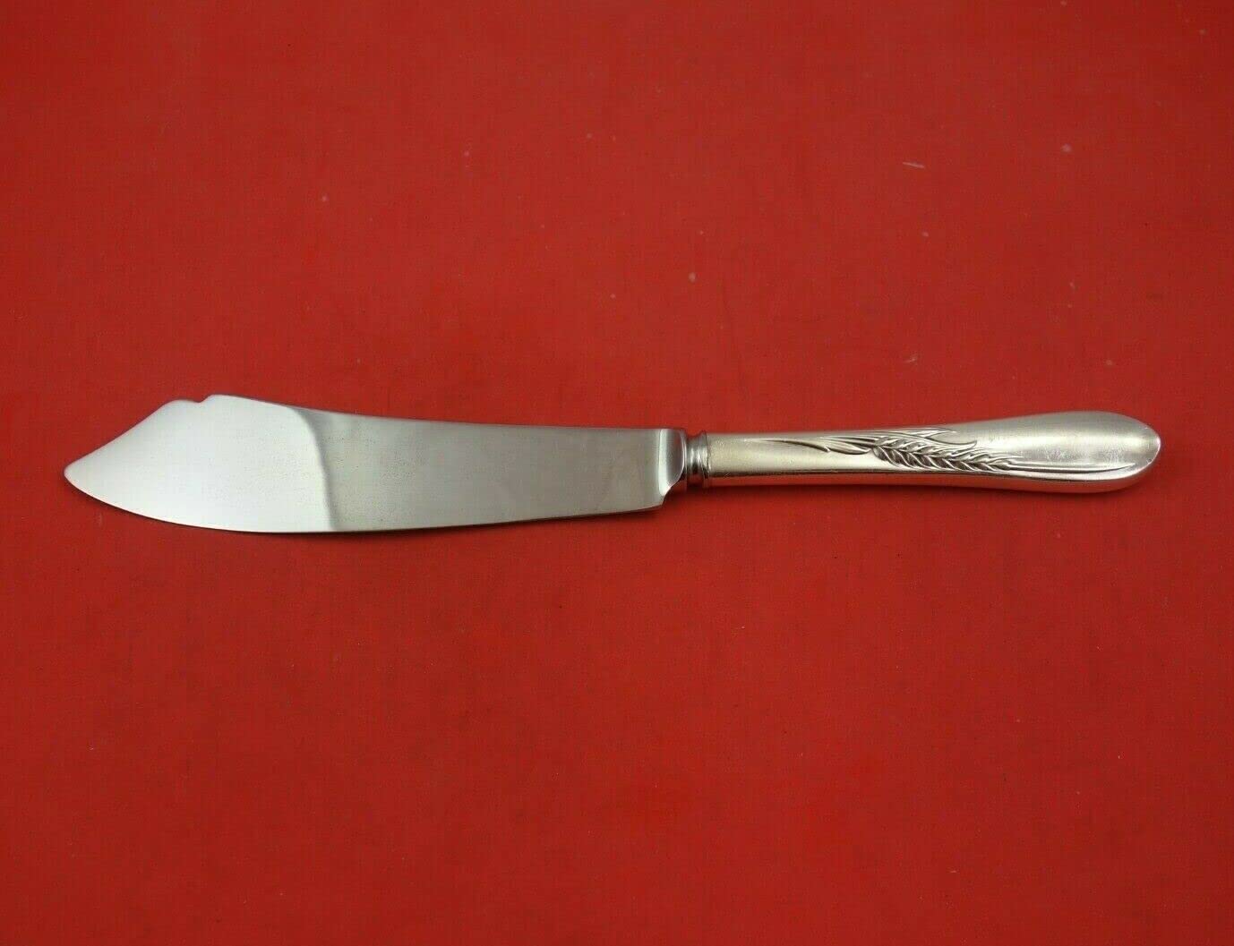 Silver Wheat by Reed and Barton Sterling Silver Cake Knife Old Fashioned HH WS