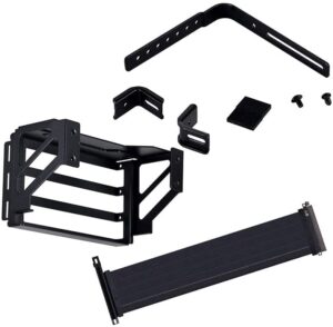 lian-li accessory o11de-2x upright gpu kit for o11dex black