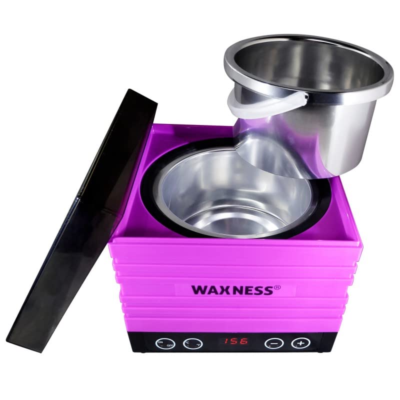 Waxness Wax Warmer W-CUBE Pink Digital 16 oz 1 lb