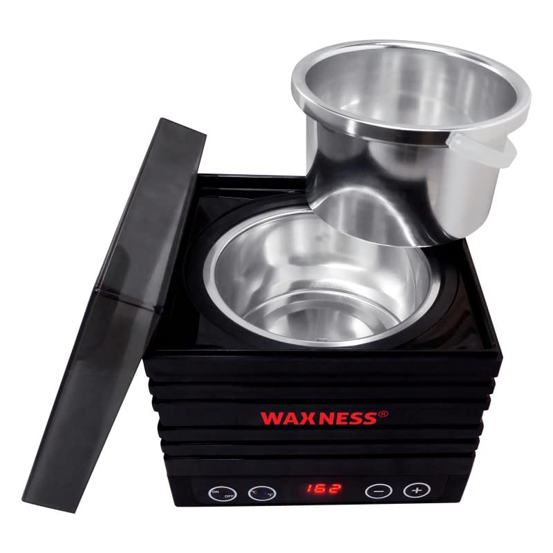 Waxness Wax Warmer W-CUBE Black Digital 16 oz / 1 lb