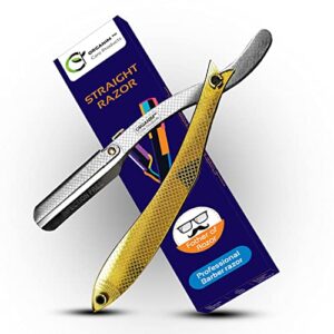 organim care products shaving razor for salon new fish design yellow razor