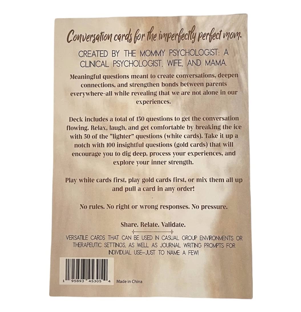 Postpartum Gifts for Moms and Parents-(Ready, Set, Spill! Conversation Cards: The Mommy Edition) 150 Insightful and Fun Questions for Social Gatherings, Therapeutic Settings, & Journal Writing Prompts