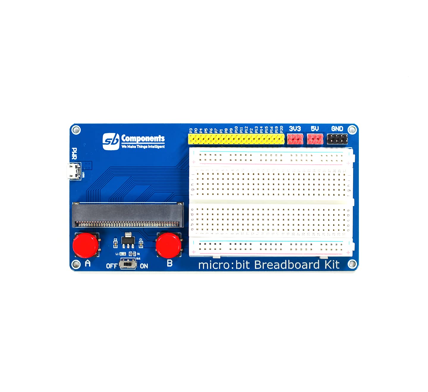 BBC Micro:bit Breadboard Kit Multipurpose Programmable Breadboard Kit for Microbit & Microbit v2