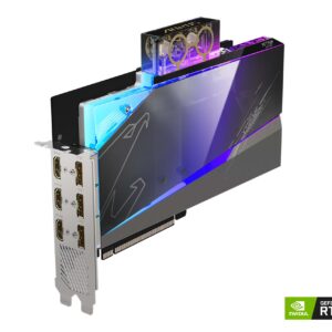 GIGABYTE AORUS GeForce RTX 3080 Xtreme WATERFORCE WB 12G Graphics Card & Water Block Cooling System, 12GB 384-bit GDDR6X, GV-N3080AORUSX WB-12GD Video Card