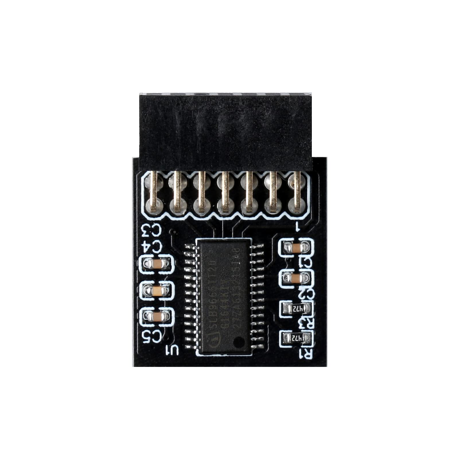 TPM2.0 Security Module 14Pin -LPC M S I (14-1) Trusted Platform for M S I MS -4136-4462