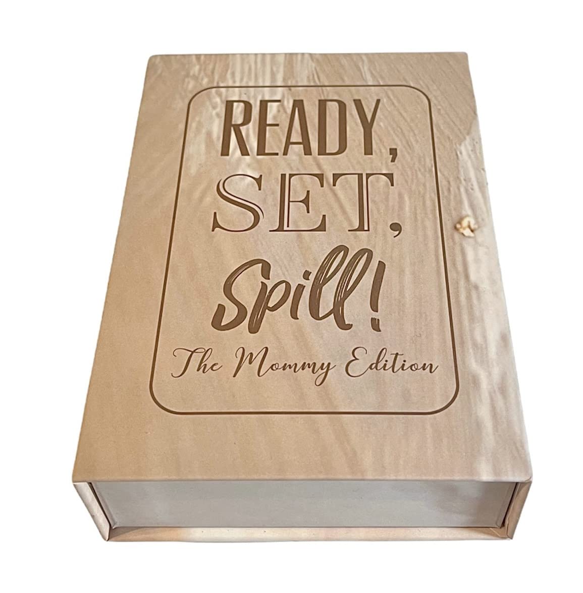 Postpartum Gifts for Moms and Parents-(Ready, Set, Spill! Conversation Cards: The Mommy Edition) 150 Insightful and Fun Questions for Social Gatherings, Therapeutic Settings, & Journal Writing Prompts