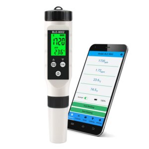 rcyago bluetooth hydrogen meter, high accuracy pen type h2 meter, hydrogen tester with atc, digital water quality monitor tester for drinking water, hydrogen water bottle, hydrogen water