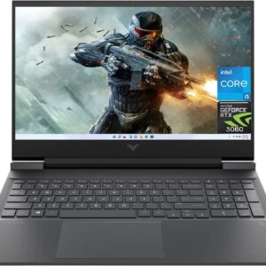 HP Victus Gaming Laptop, 16.1" 144 Hz Display, NVIDIA GeForce RTX 3060 Graphics, 12 Core Intel Core i5 12500H Processor Up to 4.5 Ghz, 64GB DDR5 RAM, 2TB SSD, Backlit Keyboard, Windows 11 Home