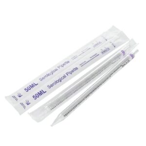 serological pipette - blue striped, individually wrapped (50ml - 25pcs)