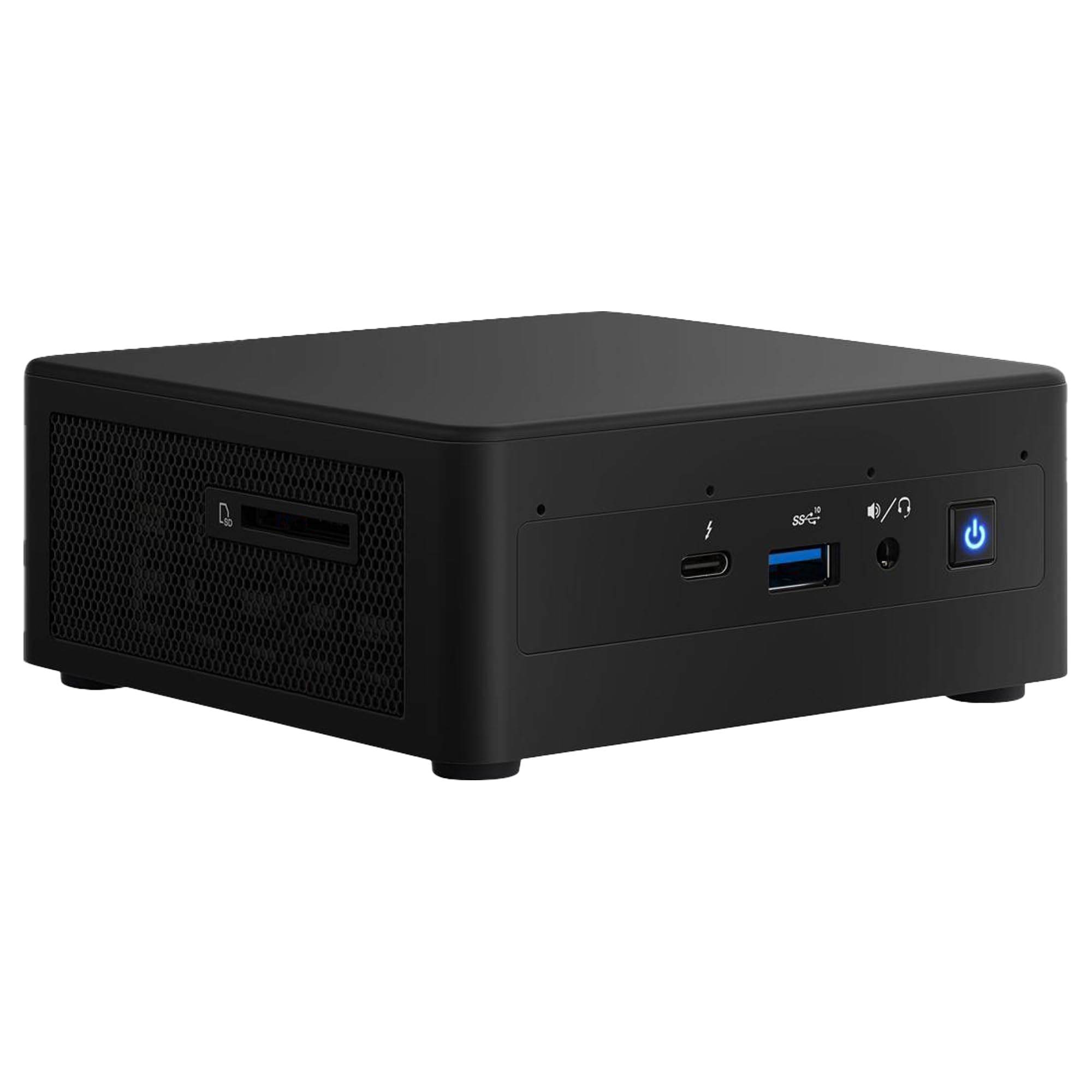 Intel NUC NUC11PAHi7 Mini PC, Quad-Core i7, NVMe SSD, 32GB RAM, 1TB NVMe, WiFi 6, BT 5.0, Thunderbolt 3, 8K Support, Quadruple Monitor Capable - The Ultimate HTPC Solution for High-Performance!