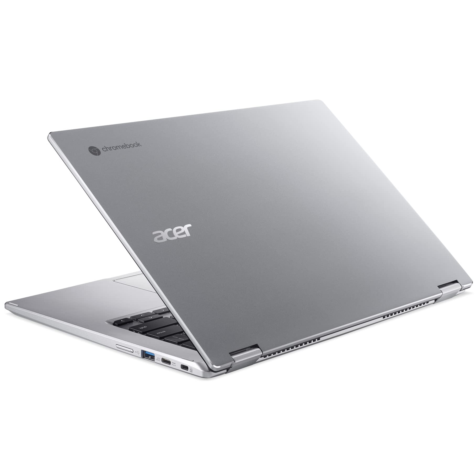 Acer Chromebook Spin 514 2-in-1 Laptop, 14" FHD Touchscreen, AMD Ryzen 3 3250C, 4GB DDR4 RAM, 128GB Storage (64GB eMMC + broag 64GB Flash Drive), 802.11AC WiFi, Bluetooth 5.0, Silver, Chrome OS