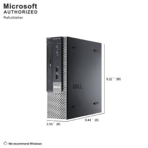 Dell OptiPlex 7010 Ultra Small Form Factor Desktop PC - Intel Core i5-3470S 2.9GHz, 8GB, 240GB SSD, Windows 10 Professional (Renewed)