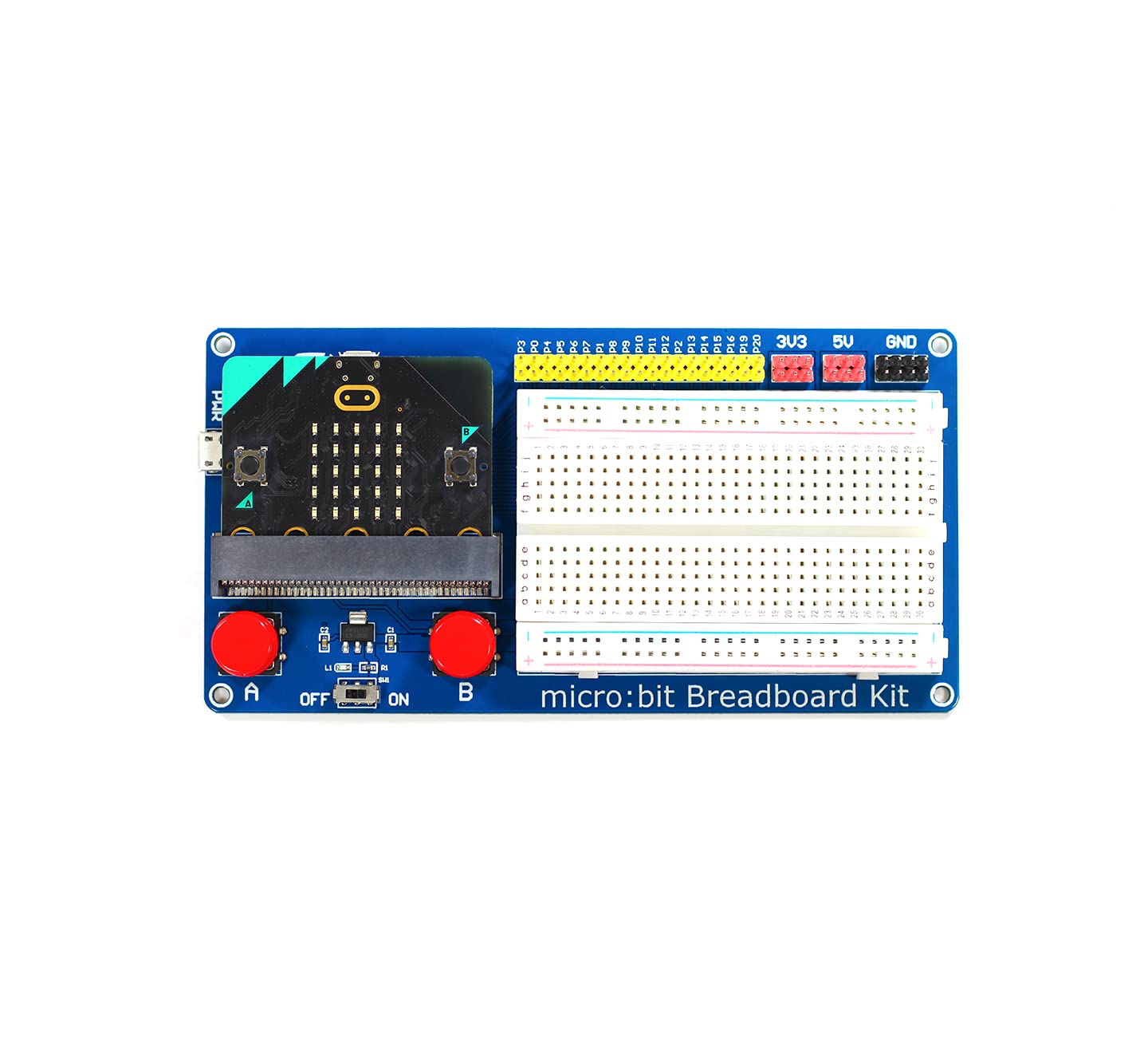 BBC Micro:bit Breadboard Kit Multipurpose Programmable Breadboard Kit for Microbit & Microbit v2