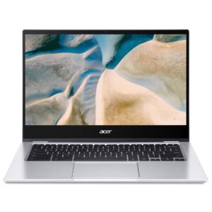 Acer Chromebook Spin 514 2-in-1 Laptop, 14" FHD Touchscreen, AMD Ryzen 3 3250C, 4GB DDR4 RAM, 128GB Storage (64GB eMMC + broag 64GB Flash Drive), 802.11AC WiFi, Bluetooth 5.0, Silver, Chrome OS