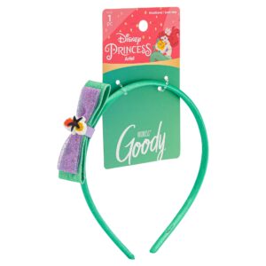 goody ouchless headband for all hair types - disney princess, ariel - comfort fit for all-day wear - beautiful design for instant style - pain-free hair accessories for women, men, boys & girls