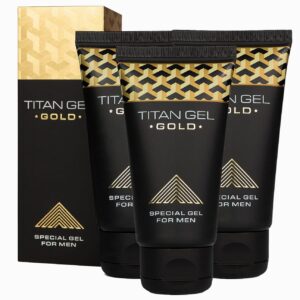 titan gel gold for men original gel to be titan man (pack of 3)