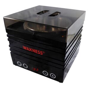 waxness wax warmer w-cube black digital 16 oz / 1 lb