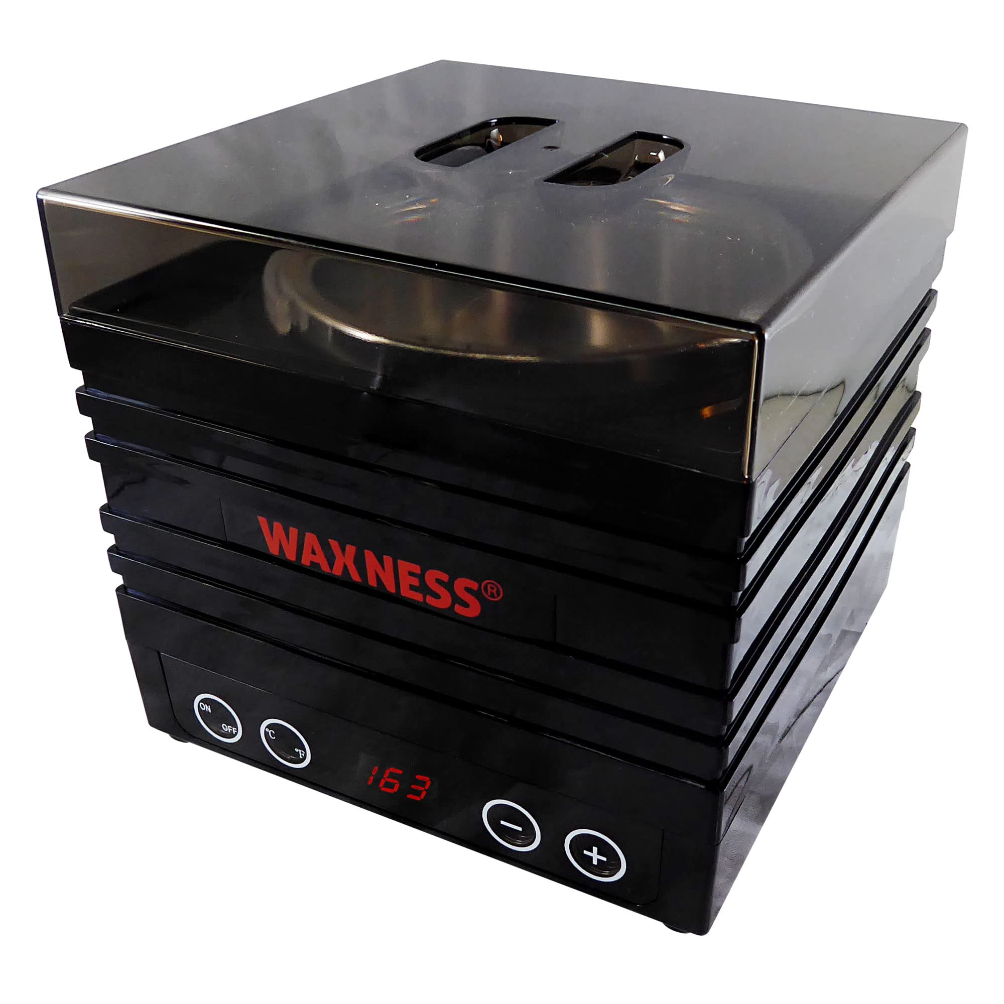 Waxness Wax Warmer W-CUBE Black Digital 16 oz / 1 lb