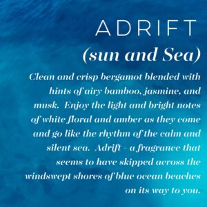 Mixologie Adrift (sun & sea) Perfume Rollerball Alcohol-Free Roll-On Perfume Oil