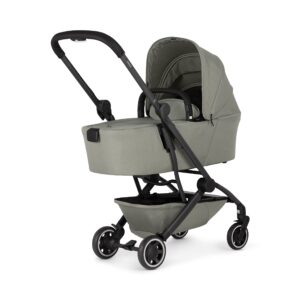 Joolz AER - Carrycot - Accessory for Stroller - Optimal Comfort - Unique Fold with Chassis - Spacious Bassinet - Expanded Sunhood - Water Repellent - Sage Green