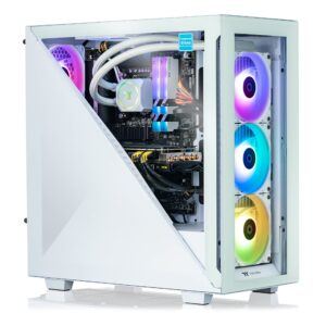 thermaltake lcgs avalanche i370t aio liquid cooled cpu gaming pc (intel core™ i7-11700k, ddr4 3600mhz 16gb rgb memory, nvidia® geforce rtx™ 3070 ti, 1tb m.2 nvme, win 10 home) d3av-z590-37t-lcs