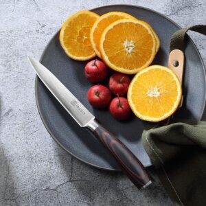 PAUDIN Paring Knife and Kitchen Utility Knife