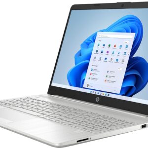 2022 HP 15.6" FHD IPS Laptop - 11th Gen Intel i3-1115G4 - 8GB DDR4 - 256GB M.2 NVMe SSD - Intel UHD Graphics - HDMI WiFi Bluetooth Webcam - RJ45 - FP Reader - Windows 11 Home w/ 32GB USB Drive