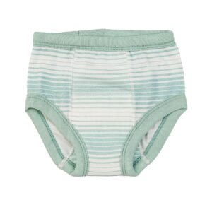 under the nile organic cotton sea breeze ombre stripe potty training pants, 12-24 months