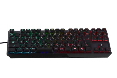 MSI Vigor GK50 Low Profile TKL JP USB Gaming Keyboard Numeric Keypadless KB595 Black