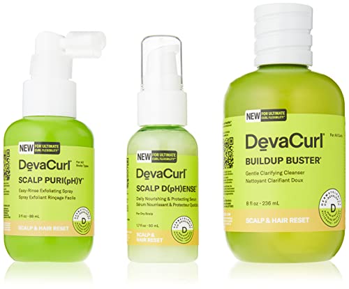 DevaCurl Scalp Reset & Refresh Kit, 3 ct.