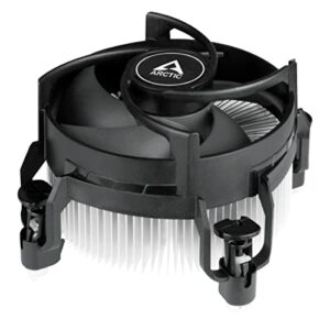 ARCTIC Alpine 17 CO - Intel CPU Cooler, 92 mm PWM Fan, Radial Heatsink, Top Blower, Intel LGA 1700, 4-pin Connector, Ball Bearing for Continuous Operation, 250-2700 RPM