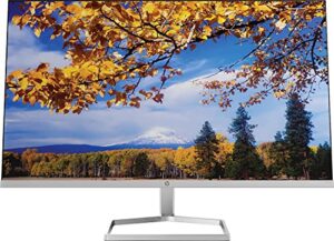 hp m27f 27 inch fhd (1920 x 1080) 75hz anti-glare monitor, on-screen controls, amd freesync, low blue light mode, black