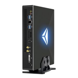 mini gaming pc, boesiipc micro desktop computer server with xeon e3-1231 v3, 4g gtx1650, 16g ram|512g ssd, windows 11, gigabit network, 4k, multi-screen display