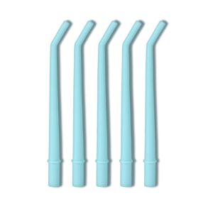 annhua 25 pcs large dental surgical aspirator tips disposable green suction tips, dental aspirating tips 1/4 inch diameter, used for dental clinic, operating room, lab