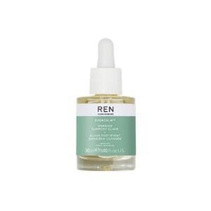 ren clean skincare - evercalm™ barrier support elixir - skin barrier strengthening face oil for dry & sensitive skin, 1 fl oz