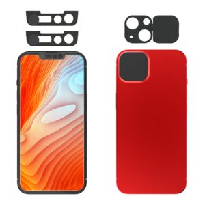 eysoft privacy cover compatible for iphone 13/iphone 13 mini bundled with iphone 13 front camera cover,protect privacy and security but not affect face recognition