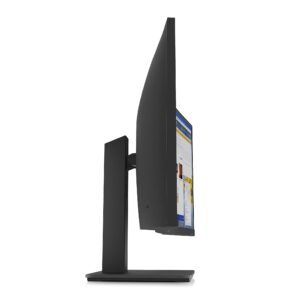 HP M34d 34 Inch WQHD 1440p Curved Computer Monitor Ultrawide 100Hz 5ms Anti-Glare Adjustable Height Stand Tilt VESA Mountable HDMI ENERGY STAR Certified for Desktop PC Setup, Black (Renewed)