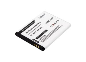 takoci replacement battery for texas instruments ti-84 plus ce, ti-84 ce, fits part no 3.7l12005spa, p11p35-11-n01, 3.7v 1300mah