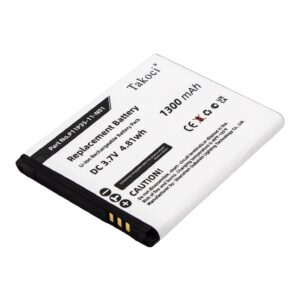 TAKOCI Replacement Battery for Texas Instruments TI-84 Plus CE, TI-84 CE, fits Part No 3.7L12005SPA, P11P35-11-N01, 3.7V 1300mAh