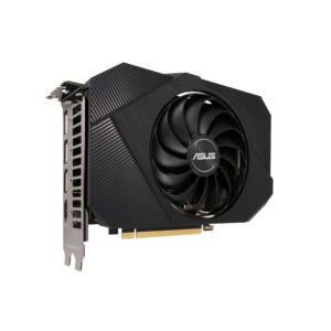 ASUS Phoenix NVIDIA GeForce RTX 3050 Gaming Graphics Card - PCIe 4.0, 8GB GDDR6 Memory, HDMI 2.1, DisplayPort 1.4a, Axial-tech Fan Design, Protective Backplate, Dual Ball Fan Bearings, Auto-Extreme