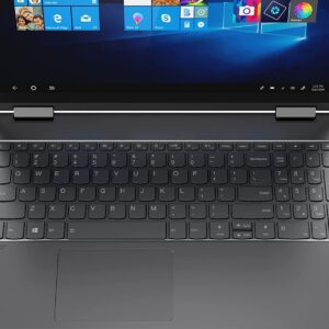 Lenovo Yoga C740 2-in-1 Laptop, 15.6" Full HD Touchscreen, Intel Core i5-10210U Quad-Core Processor, 8GB RAM, 1TB PCIe SSD, Backlit Keyboard, Wi-Fi, Windows 10 Home, Grey