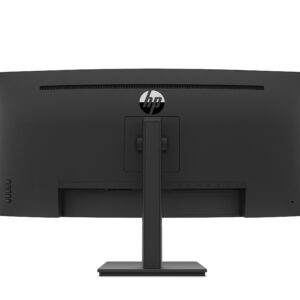 HP M34d 34 Inch WQHD 1440p Curved Computer Monitor Ultrawide 100Hz 5ms Anti-Glare Adjustable Height Stand Tilt VESA Mountable HDMI ENERGY STAR Certified for Desktop PC Setup, Black (Renewed)